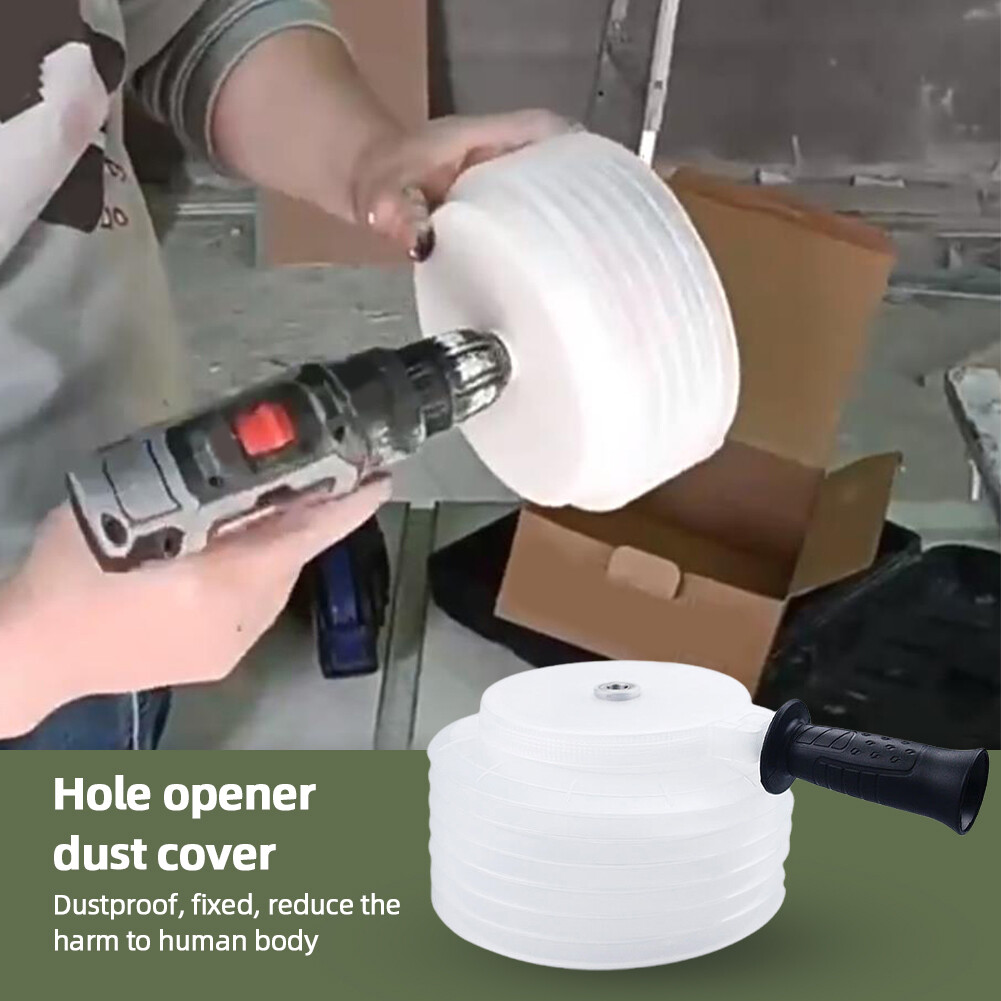 Drill Bit Dust Collector Dustproof for Air Conditioner Installation and ...