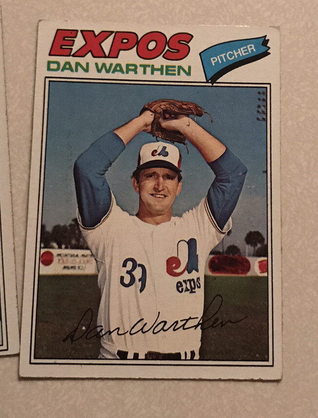 1977 Topps Dan Warthen Montreal Expos #391 (a) Free Ship | eBay