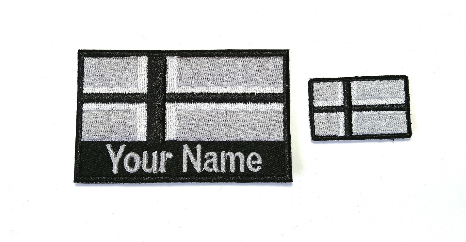 Norway Norwegian Flag Custom Name or Text Personalized Embroidered ...