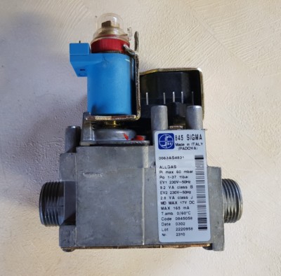 BIASI RIVA COMPACT M90E.24S M90E.28S & 32S GAS VALVE SIT BI1193105 WAS ...