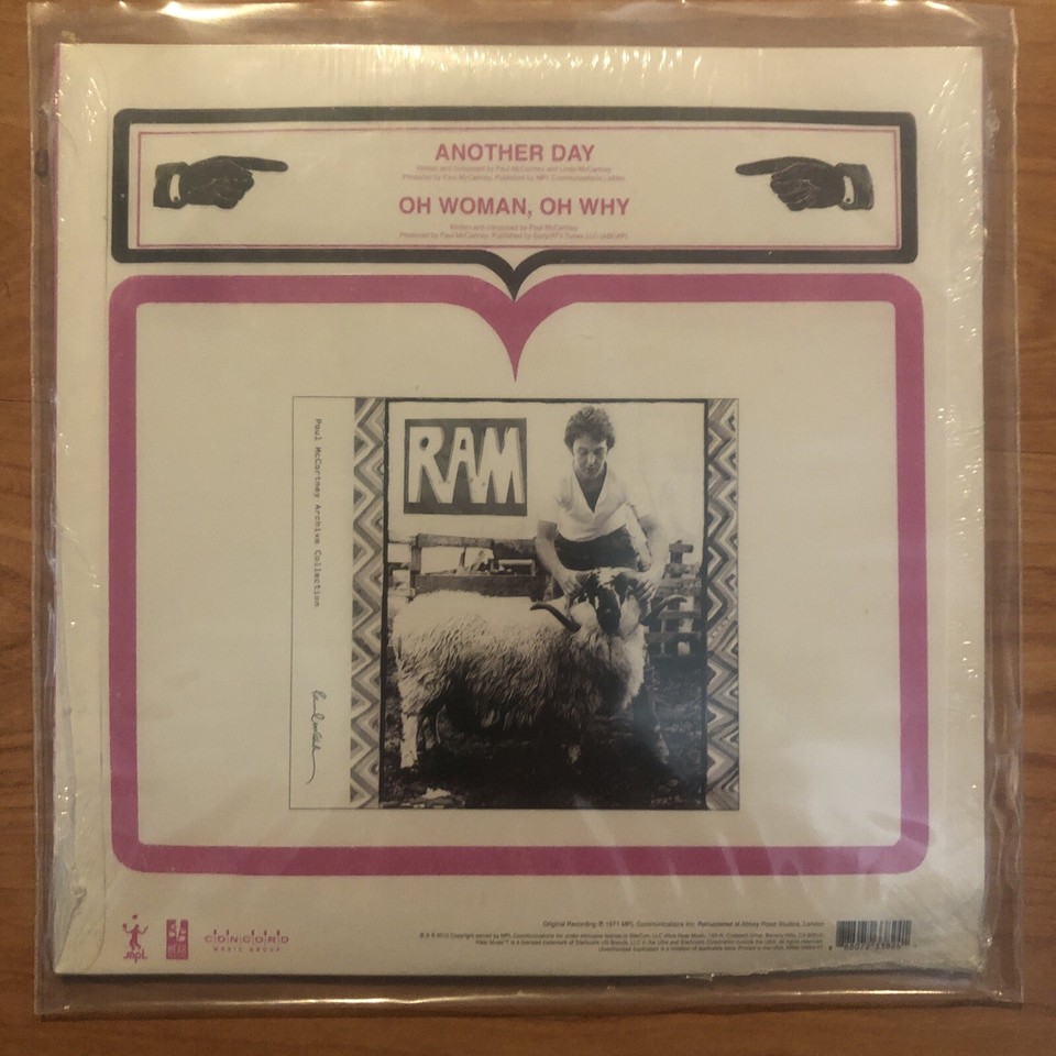 Paul McCartney / Another Day - Oh Woman Oh Why / 7" Vinyl 2012 RSD ...