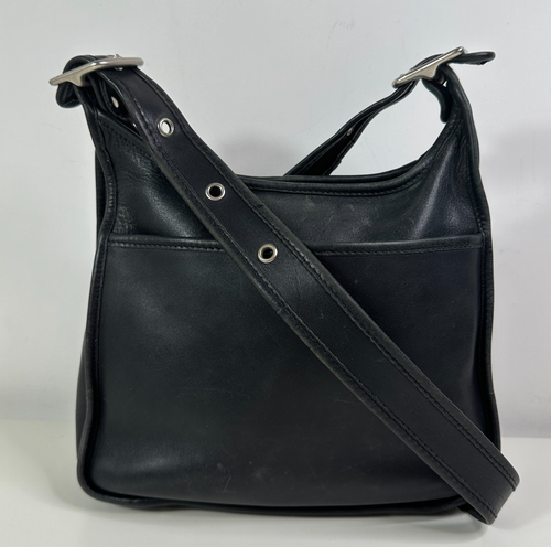 Vintage COACH 9966 Janice Classic Legacy Bag Full Grain Leather Zip ...