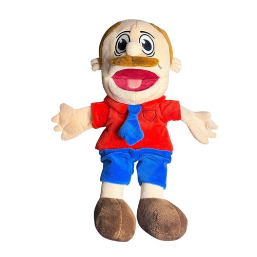 SML Jeffy Marvin Father Hand Puppet Toy Red Shirt Blue Shorts Kids Gift ...
