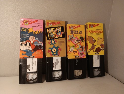 Terrytoons VHS Tape 1980s Video Treasures Cartoons Vintage Lot Of 4. | eBay