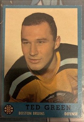 1962-63 Topps - Ted Green #7 Incredible Story! | eBay