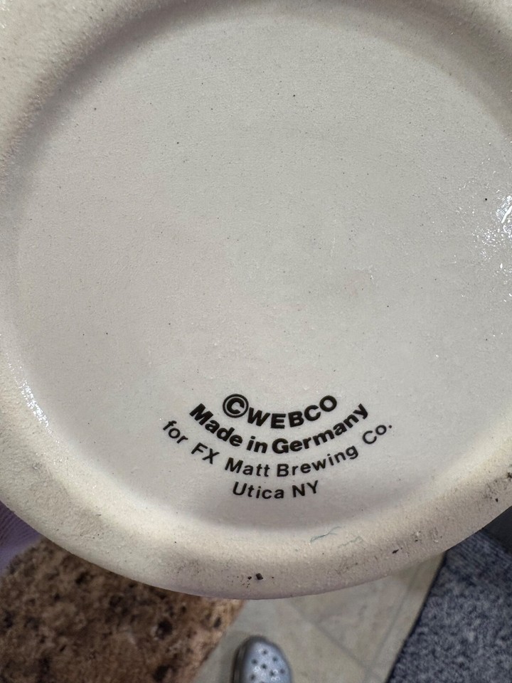 Vintage Shultz and Dooley Pottery Beer Steins - Webco - Made in Germany ...