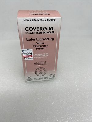 Covergirl Color Correcting Serum Moisturizer Primer Total Brightener-1 ...