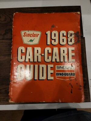 1968 Sinclair Car Care Guide | eBay