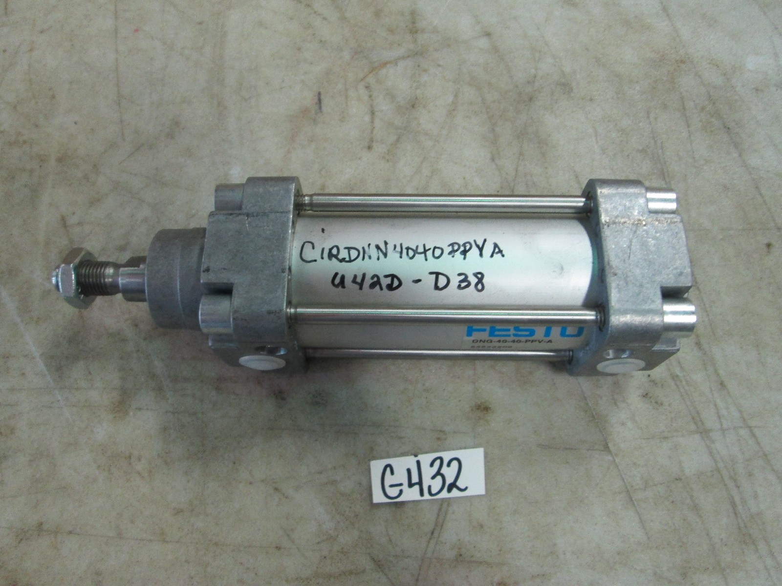 Festo Cylinder DNG-40-40-PPV-A PMAX= 10 Bar/145 PSI (New) | eBay