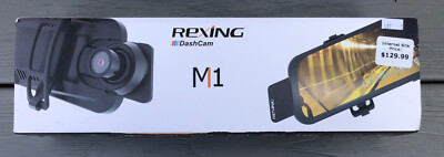 Rexing M1 HD Dual Channel Rear View 10” IPS Touch Screen Mirror Dash ...