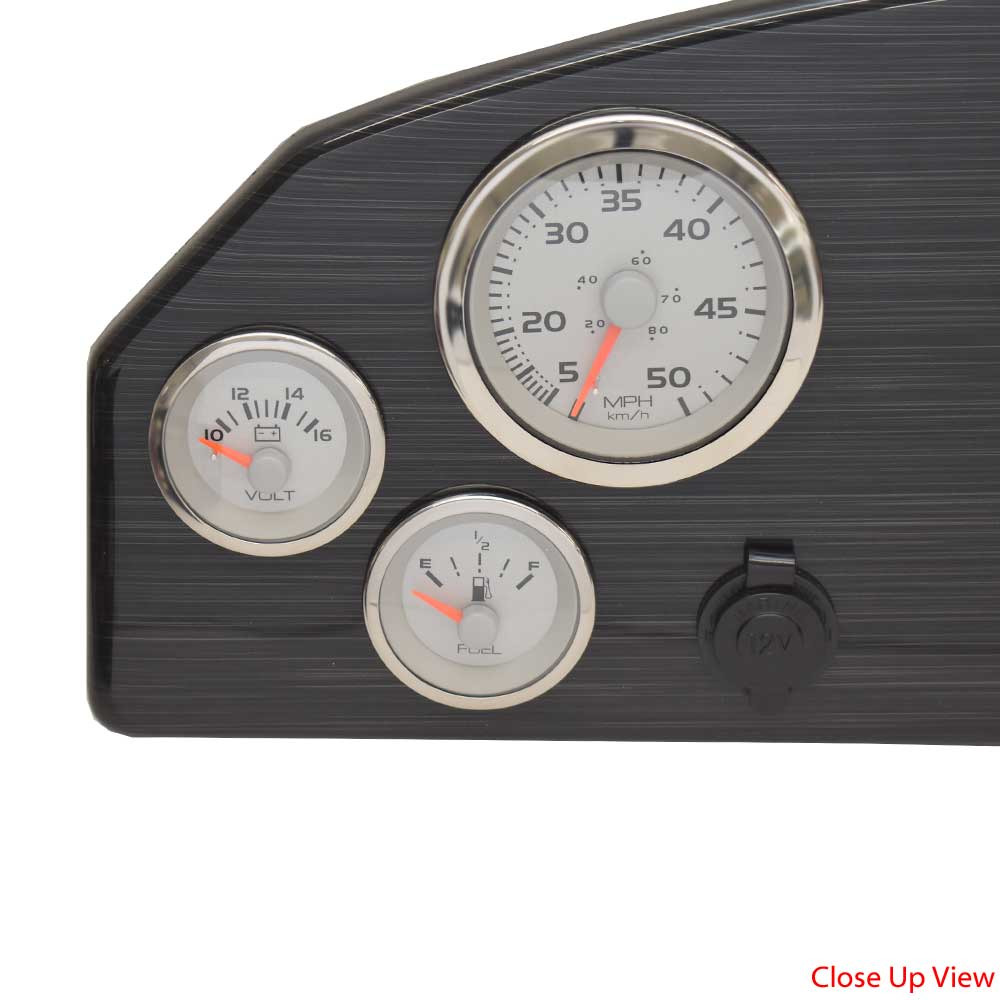 Smoker Craft Boat Dash Panels 14453 | w/ Teleflex Gauges (3 PC Kit) | eBay