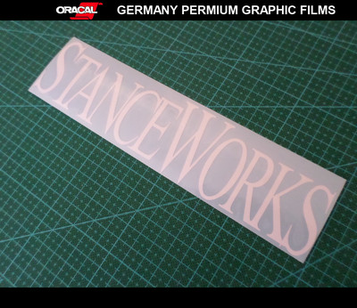 stance work Custom made size Car vinyl Decal Sticker | eBay