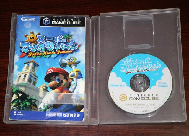 Nintendo GameCube Game Super Mario Sunshine NTSC-J Japan Import for ...