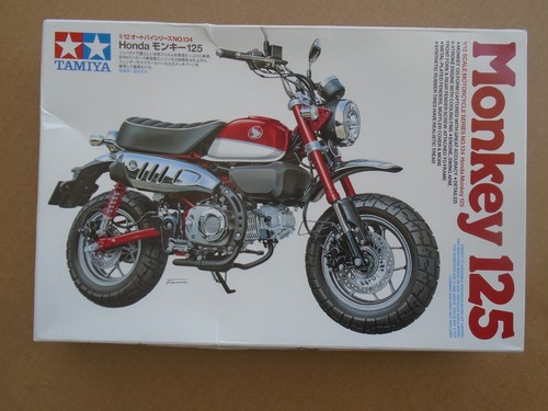 Tamiya 1/12 Scale Motorcycle Series No. 134 Honda Monkey 125 Model Kit ...