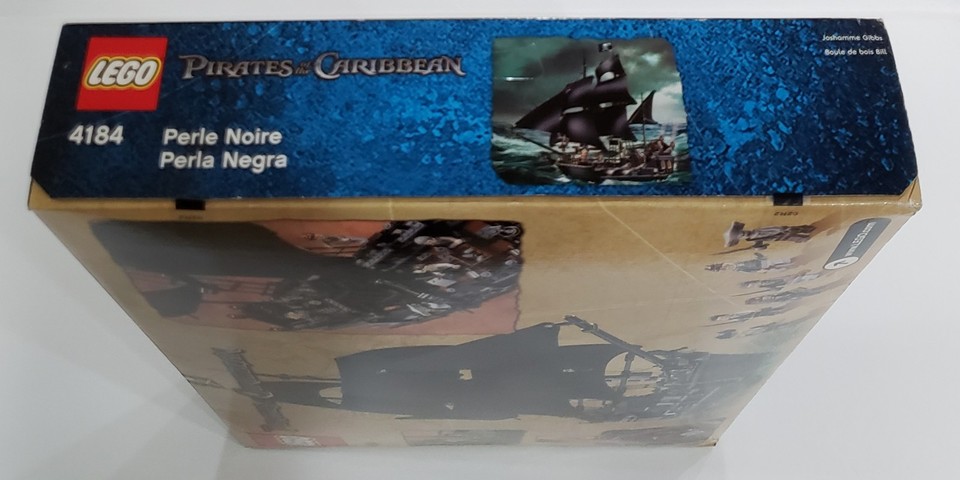 Lego 4184 The Black Pearl NEW! very minor shelf wear SELLER of 20+ yrs ...