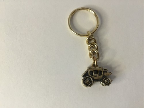 Vintage Wells Fargo Company Stagecoach Keychain | eBay