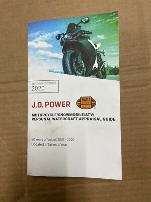 September-December 2001-20 J.D. Power NADA Motorcycle, ATV, Watercraft ...