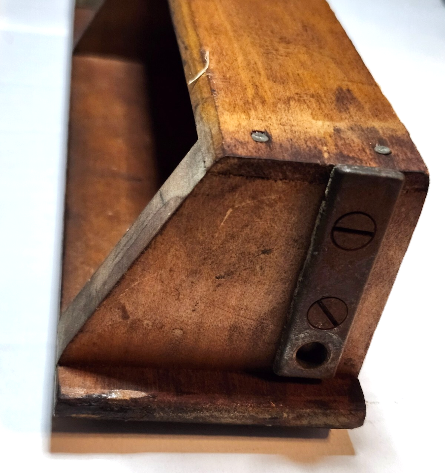 Vintage Singer Treadle Sewing Machine Tilt Out Front Drawer / Hinge ...