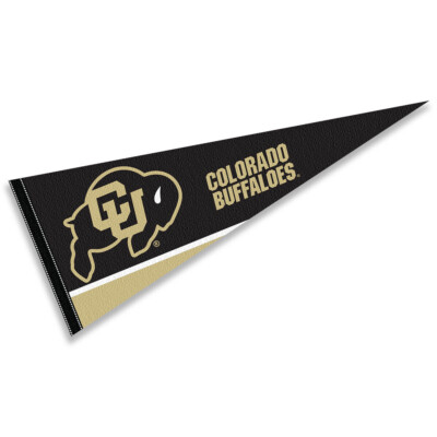 Colorado Buffaloes Full Size 12 in X 30 in College NCAA Pennant | eBay