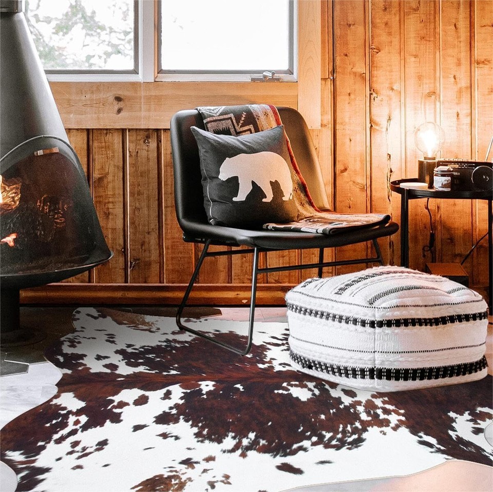 Cowhide Rugs Cow Print Rugs Large Cowhide Rugs | eBay