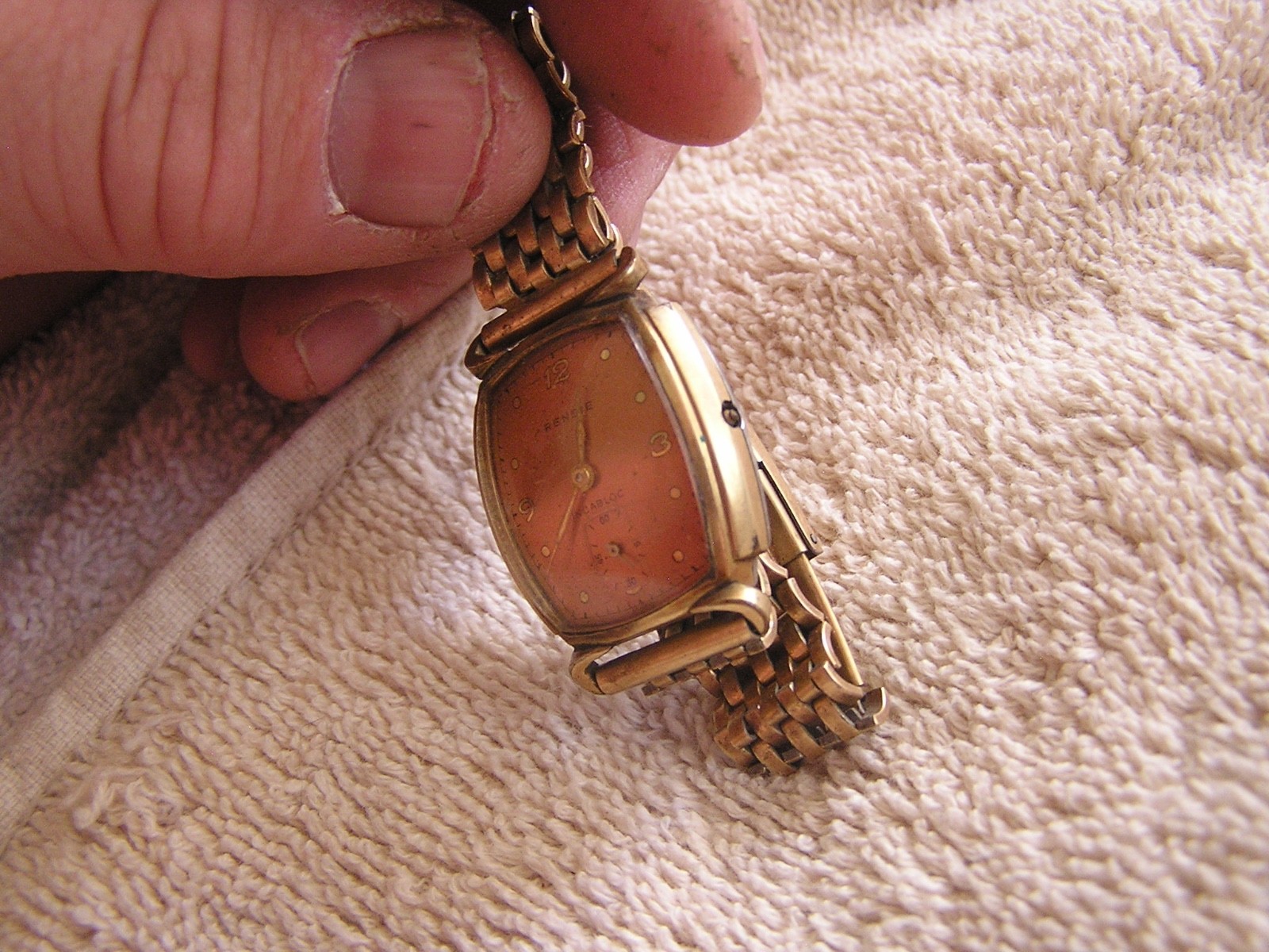 Vintage Rensie Watch 17 Jewels Incabloc | eBay