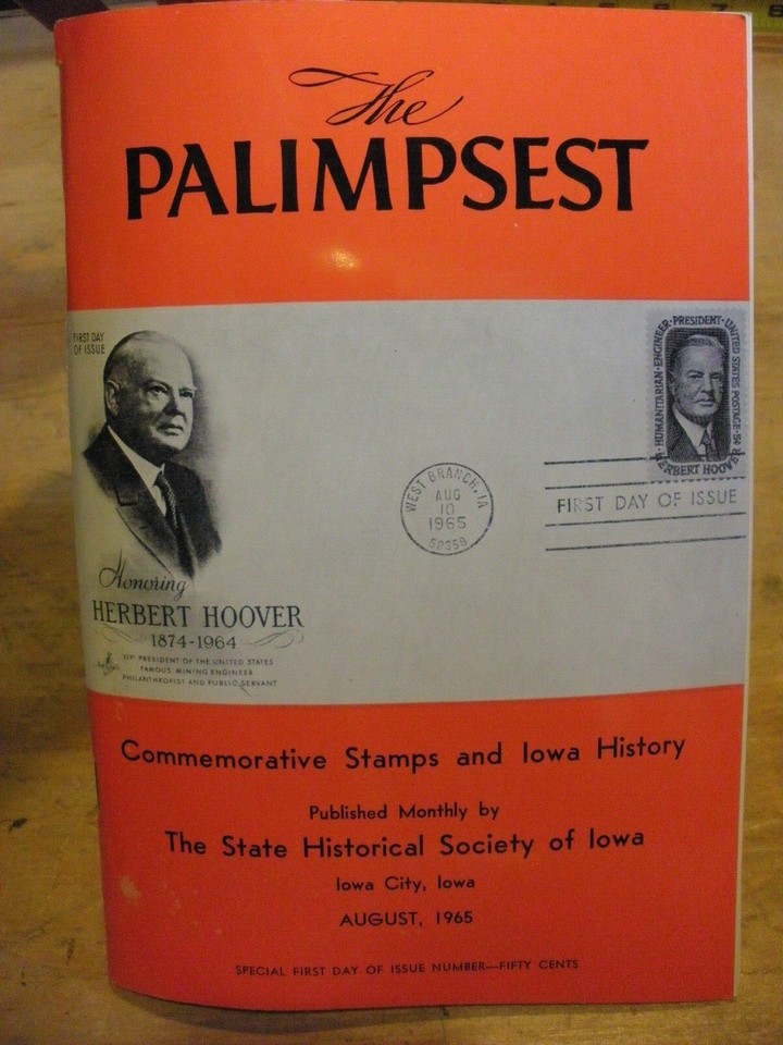 Herbert Hoover Stamp - Historic Iowa Printing Press Block | eBay