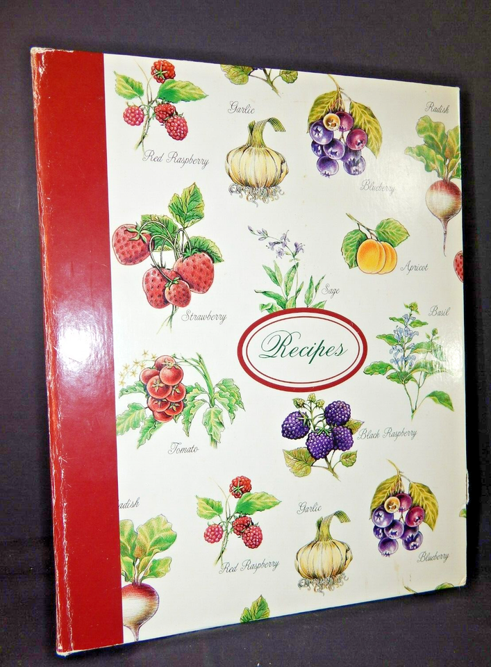 Vintage HUGE Lot Recipe File Book Books Organizer Folders & Blank ...