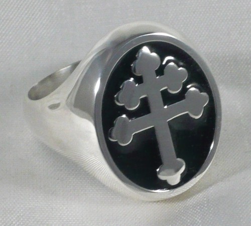 LORRAINE CROSS RING IN 925 SOLID STERLING SILVER MAGNUM PI TEAM | eBay