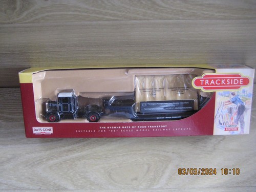 TRACKSIDE (LLEDO) DG 112002 1/76 SCAMMELL TRACTOR /LOW LOADER GLASS ...