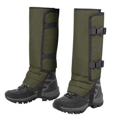 Snake Gaiters Leg Guards, Waterproof Snake Guards, Adjustable Snake ...