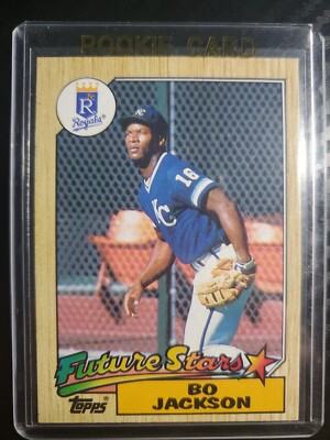 1987 Topps Bo Jackson #170 RC Rookie Bo Jackson Rookie Card MVP | eBay