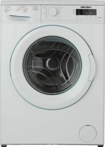 Bush Washing Machine 8kg 1400 Variable Spin F841qw White 15 Min Quick ...