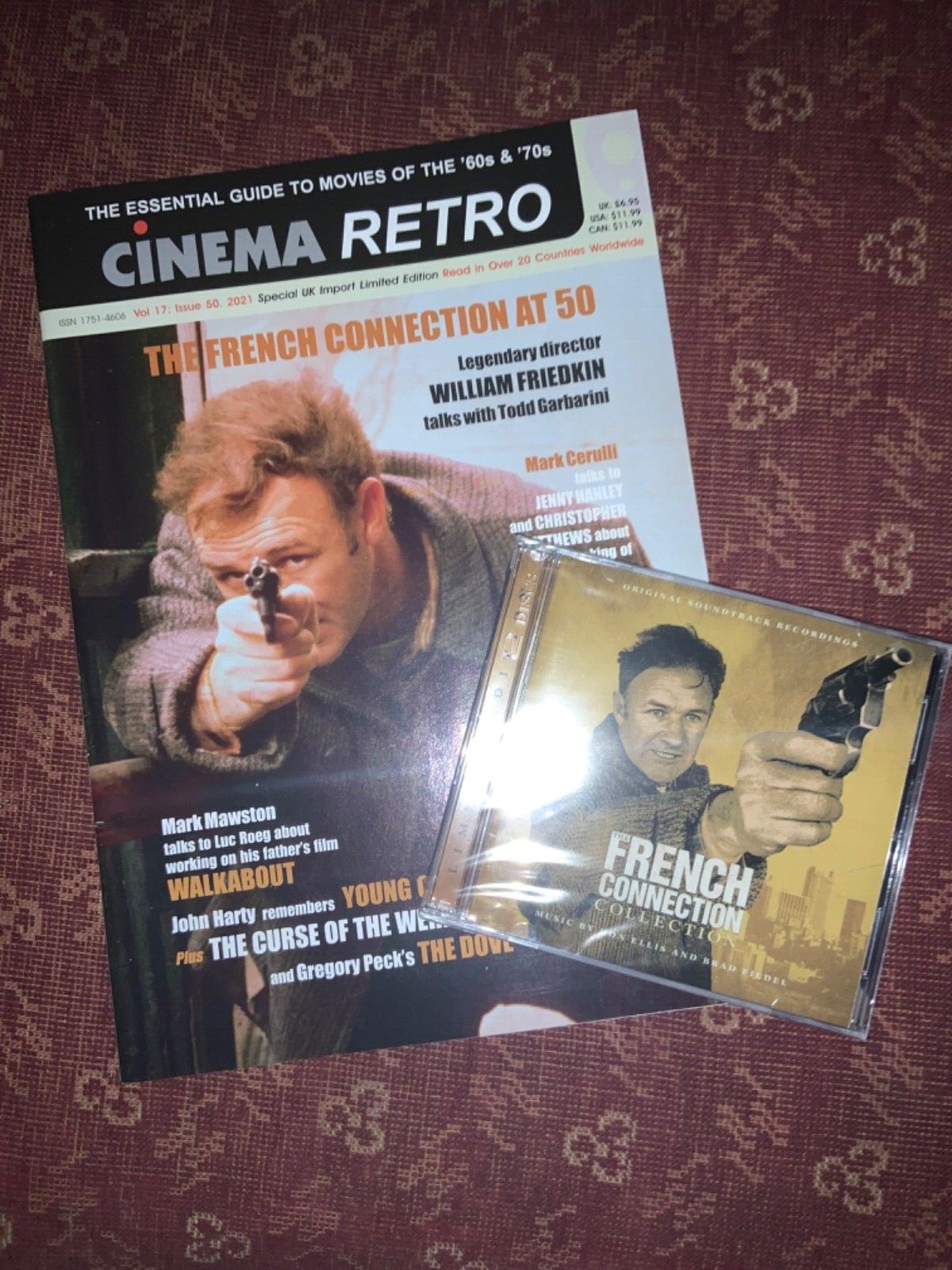 GENE HACKMAN THE FRENCH CONNECTION SOUNDTRACK CD LA LA LAND CINEMA ...