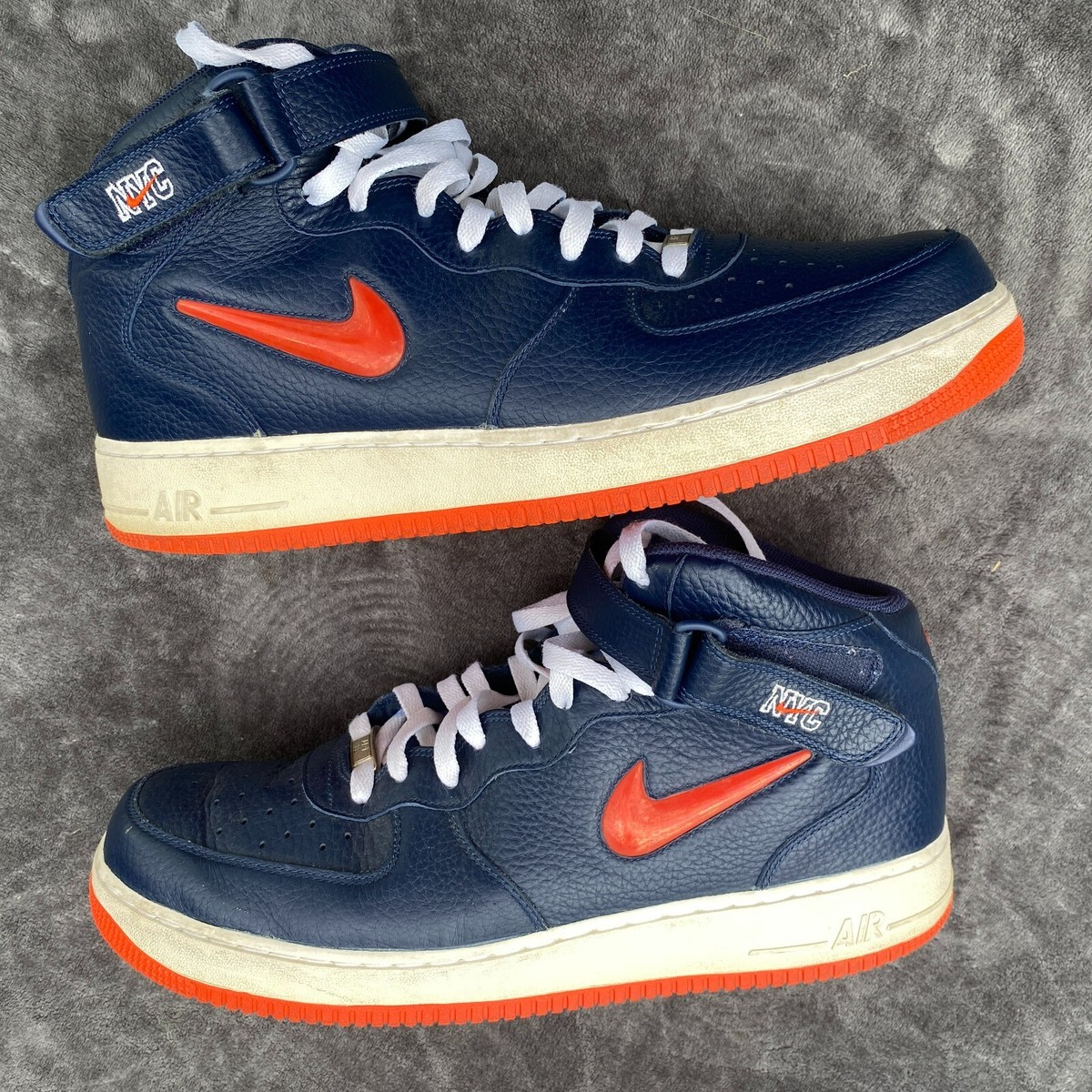 2012 Nike Air Force 1 Mid Jewel AF1 NYC Syracuse 315123-402 2012 Nike Air Force 1 Mid Jewel AF1 NYC Syracuse 315123-402