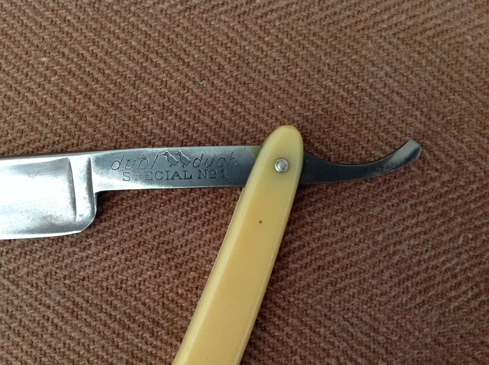 Dubl Duck "Special No. 1" Straight Razor, Fancy Scales | eBay