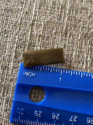 WWII Era US Army 2nd Lieutenant 2LT Rank Insignia Bar Pin INV2687 | eBay