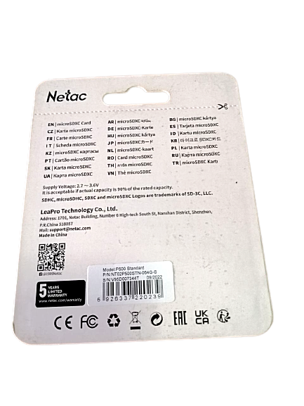 NETAC 64GB Micro Sd Card Mini Class 10 Tf Memory Card Brand New | eBay