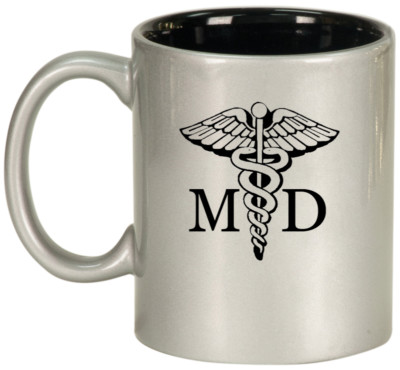 11oz Ceramic Coffee Tea Mug Glass Cup MD Medical Doctor | eBay