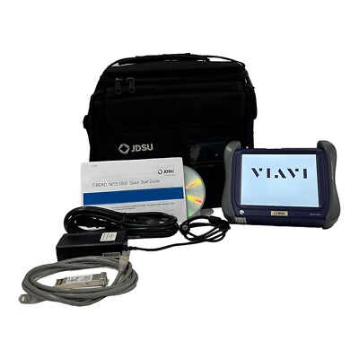 JDSU MTS 5800 TB/MTS-5800 5812 Handheld Network Tester 10G | eBay