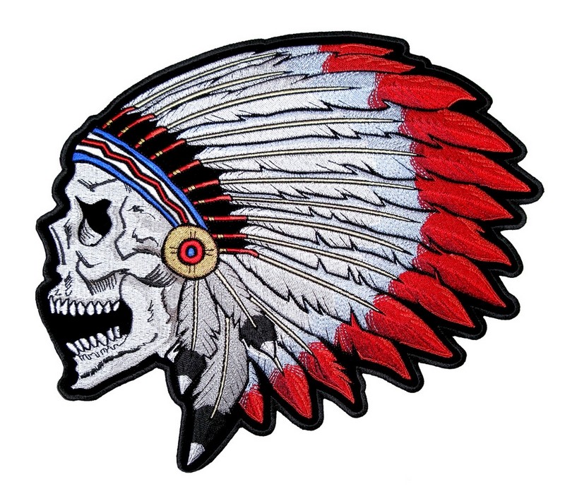 Native American Skull Headdress