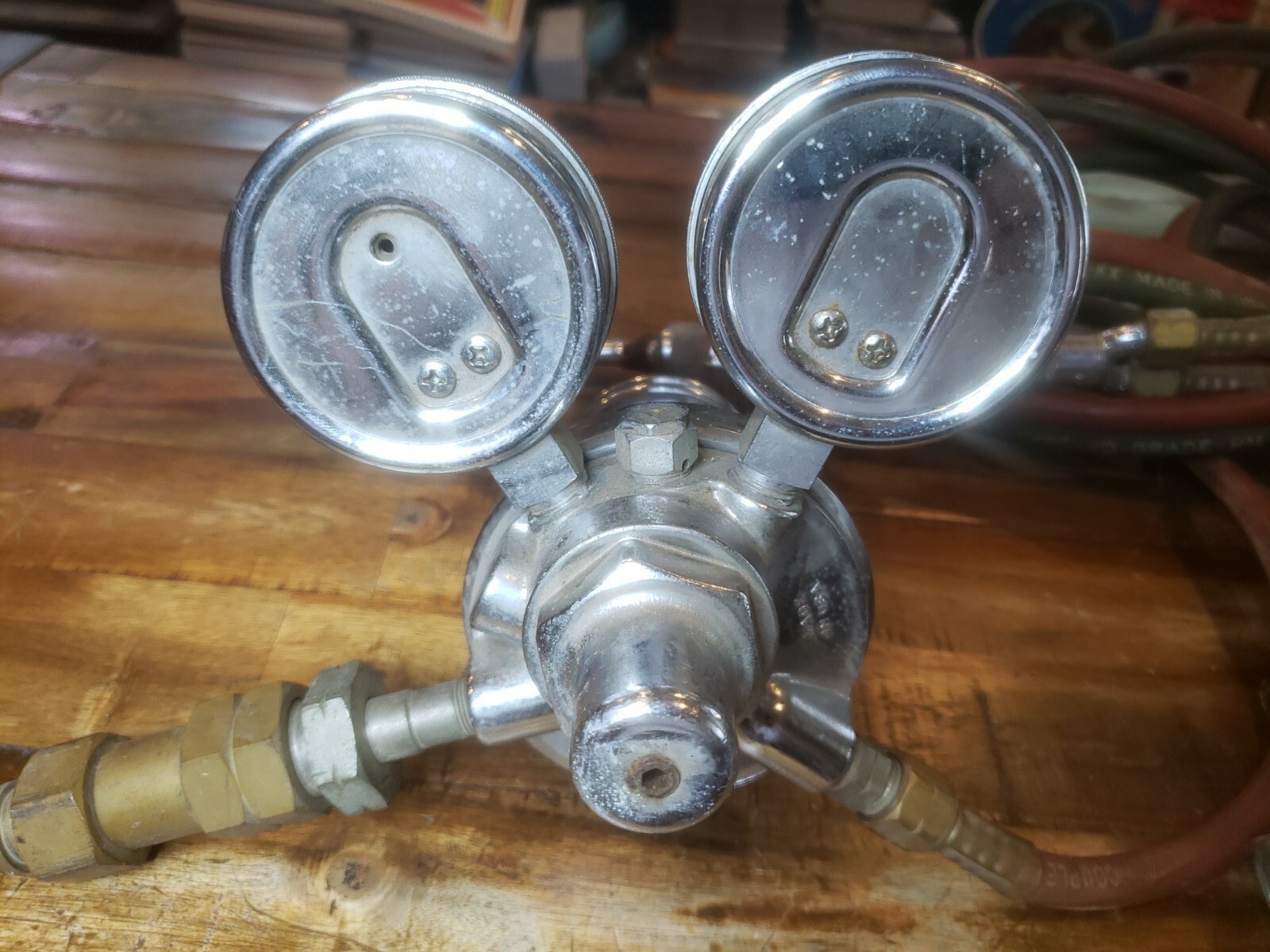 Harris Eutectic Maintenence Monitor Regulators and welding torch. Used ...