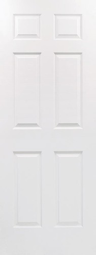 6 Panel Molded Raised Textured HC Door #6PT – 30 x 80 x 1-3/8" Slab or ...