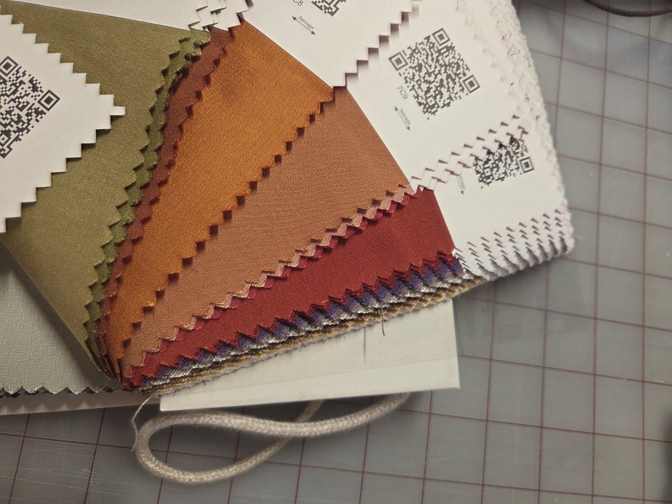 Faux Silk Stout Softer Side Fabric Sample Solids Books | eBay