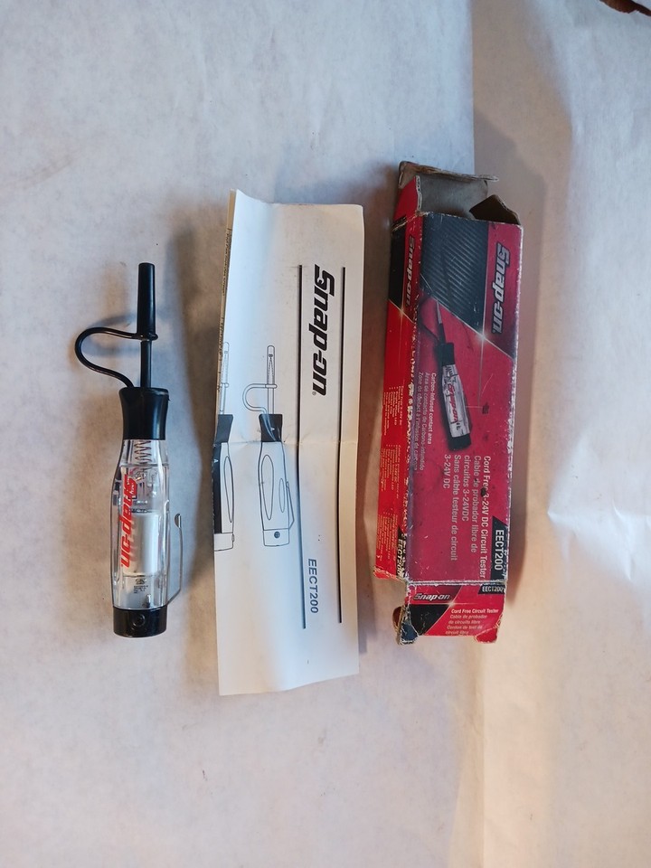 Snap On Cord Free 3-24V DC Circuit Tester EECT200 | eBay