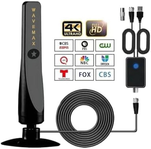 Wave Max Tv Antenna 2024, Wave Max Tv Antenna Signal Booster, Coverage ...