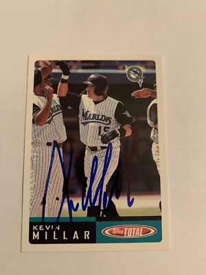 Kevin Millar 2002 autographed TOPPS total baseball card | eBay