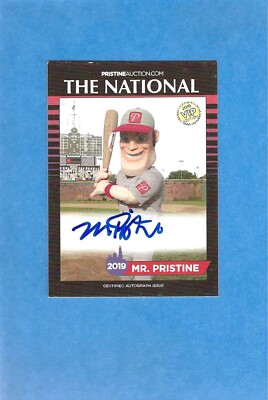 2019 Pristine Auctions National Convention VIP Mr Pristine #12 Auto | eBay