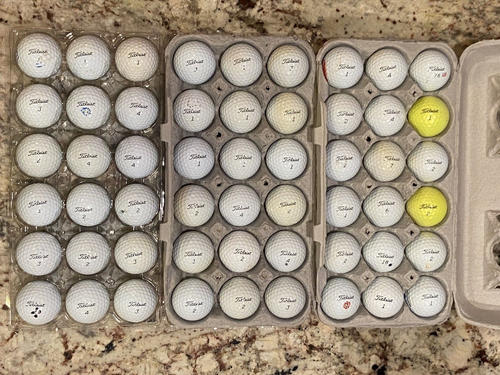 54 Used Titleist Pro V1 Golf Balls | eBay