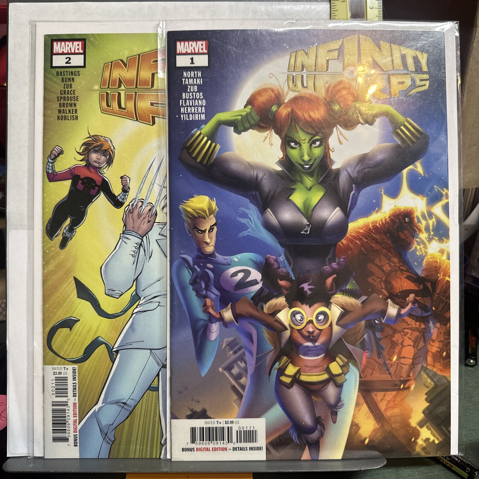 INFINITY WARPS #1-2 - Marvel Comics - Set 0f 2 Comics | eBay