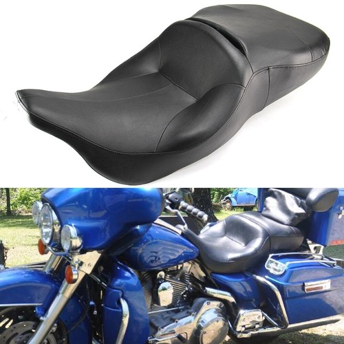 Rider Driver Passenger 2 Up Seat Low-Pro For Harley Touring Electra ...